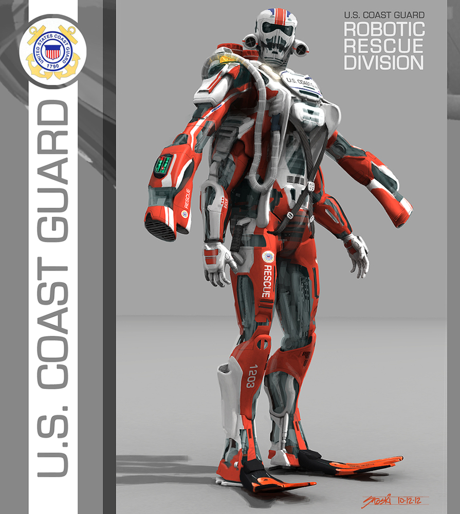 Chris Stoski: Coast Guard Diver-Bot