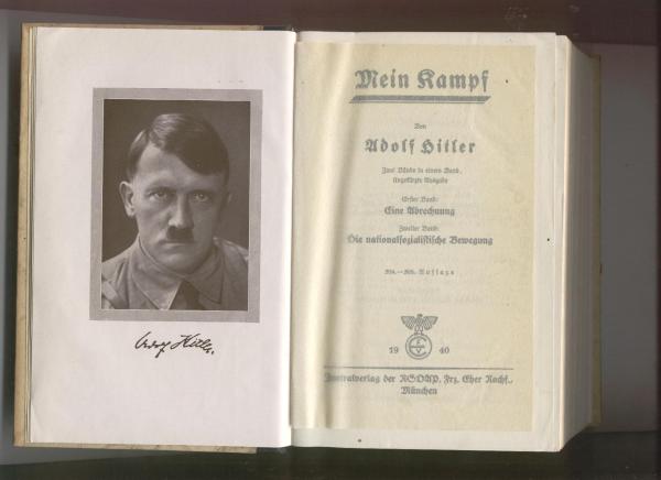 Bibliotecas y mi colección de libros : Putsch de Múnich; y el Libro: Mi ...