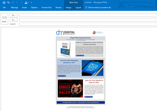 Outlook Publishing for Email Marketing | Admate Academy Blog