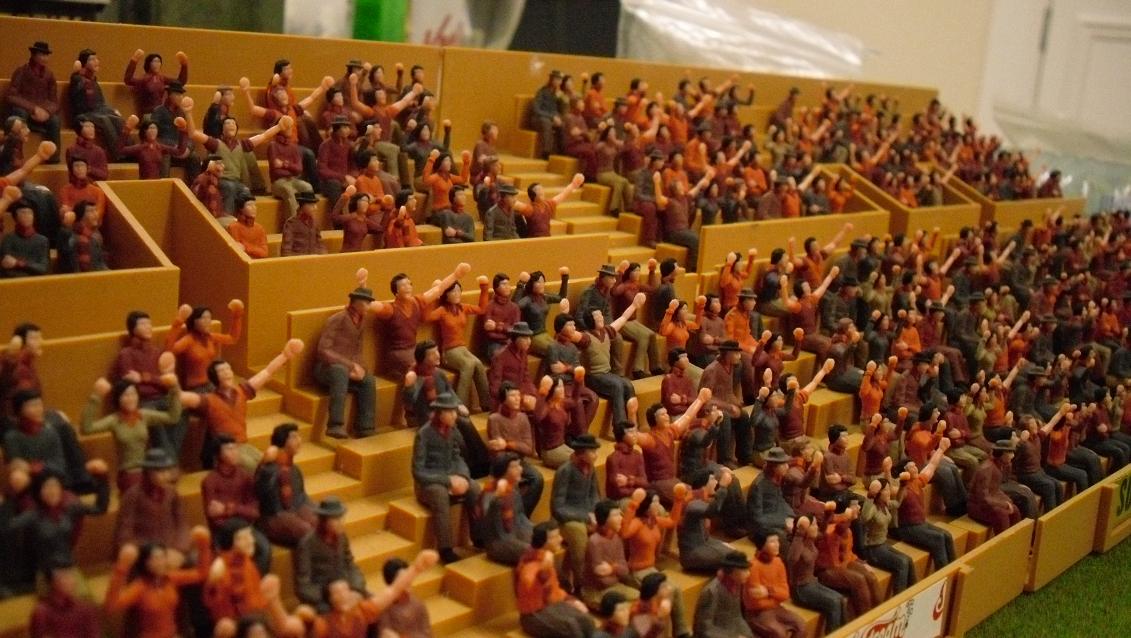 Napoleonics in Miniature: Subbuteo Spectators