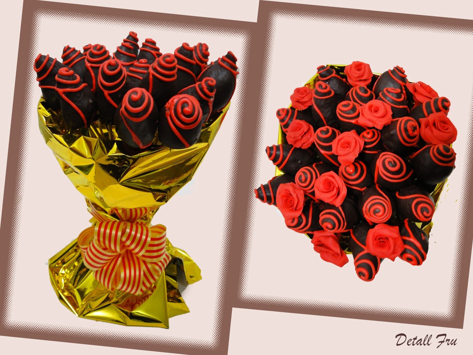 Detall Fru: RAMOS DE CHOCO FRESAS