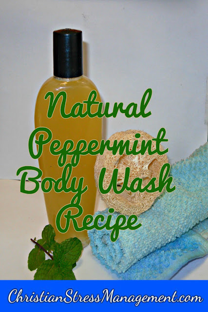 Christian Stress Management: Natural Peppermint Body Wash Recipe for ...