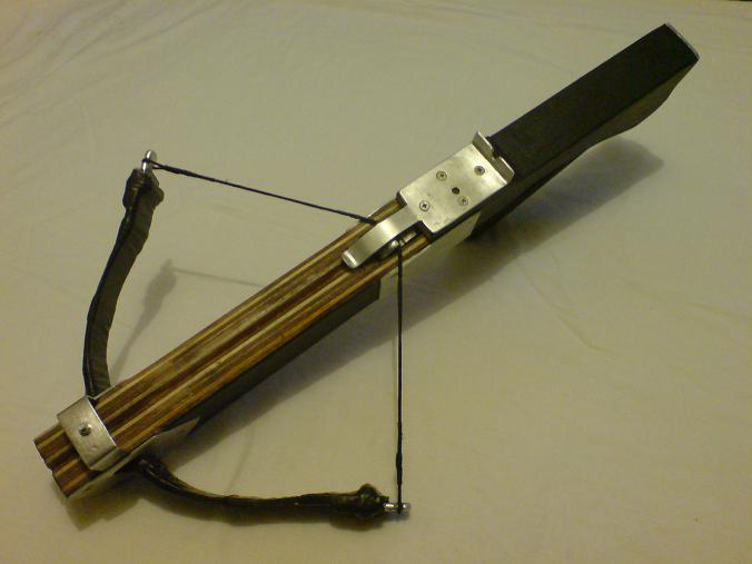 WeaponCollector's Knuckle Duster and Weapon Blog: Homemade Carbine Crossbow