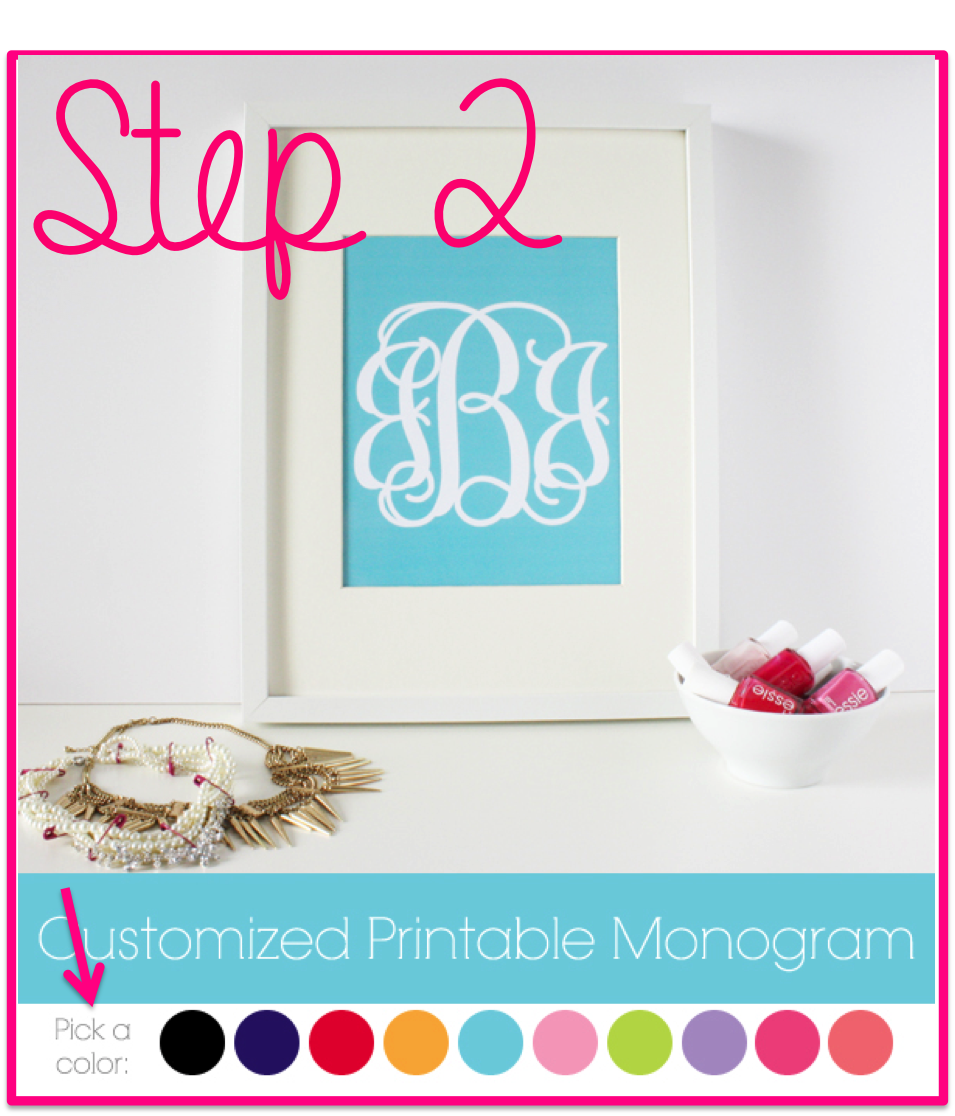 How To Make Monogrammed Stickers | The Monogrammed Life | Bloglovin’