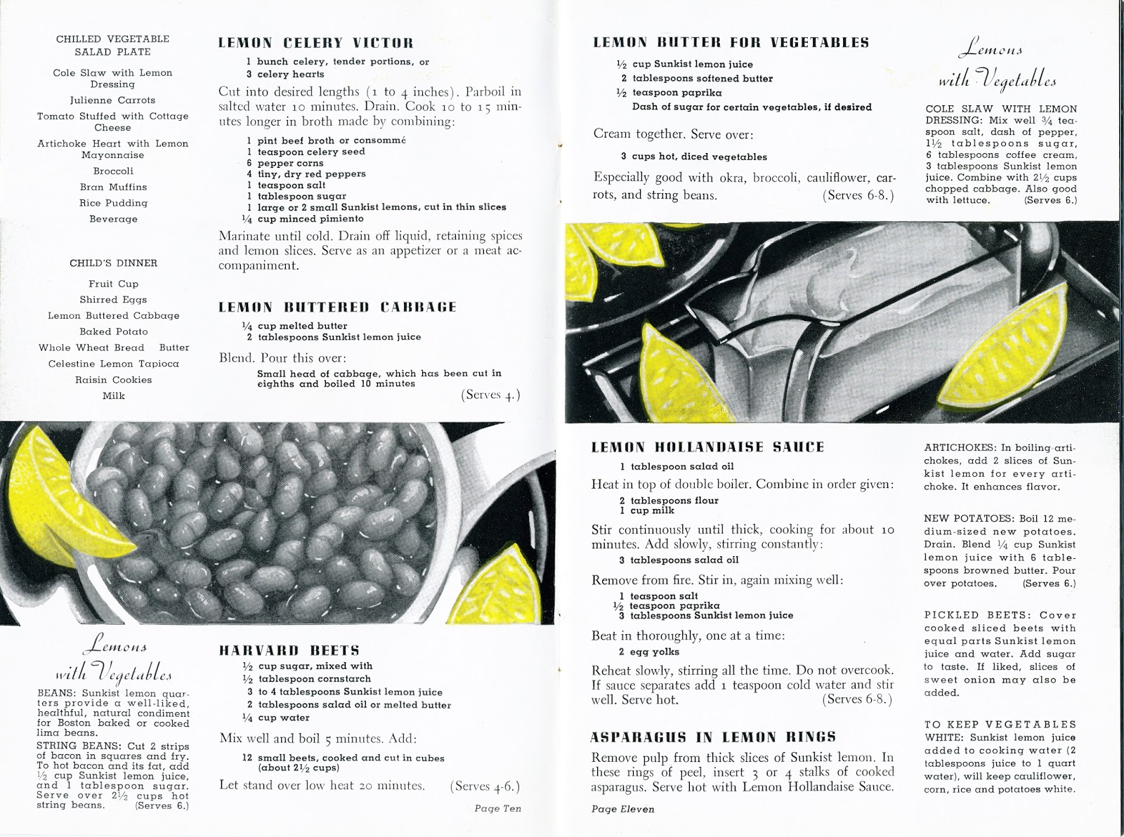 Klip's Joint: SUNKIST LEMONS bring out the Flavor! A cooking booklet ...