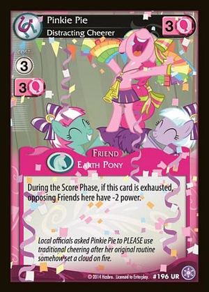 MLP Pinkie Pie, Distracting Cheerer CCG Cards | MLP Merch