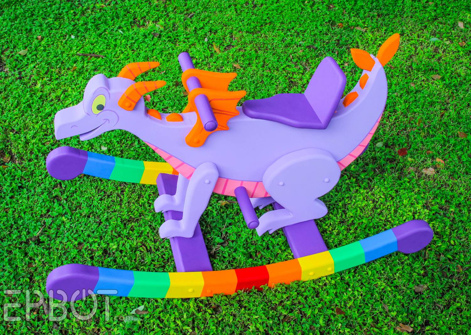 EPBOT: We Made A Figment Rocking Horse! Er... Rocking Dragon?