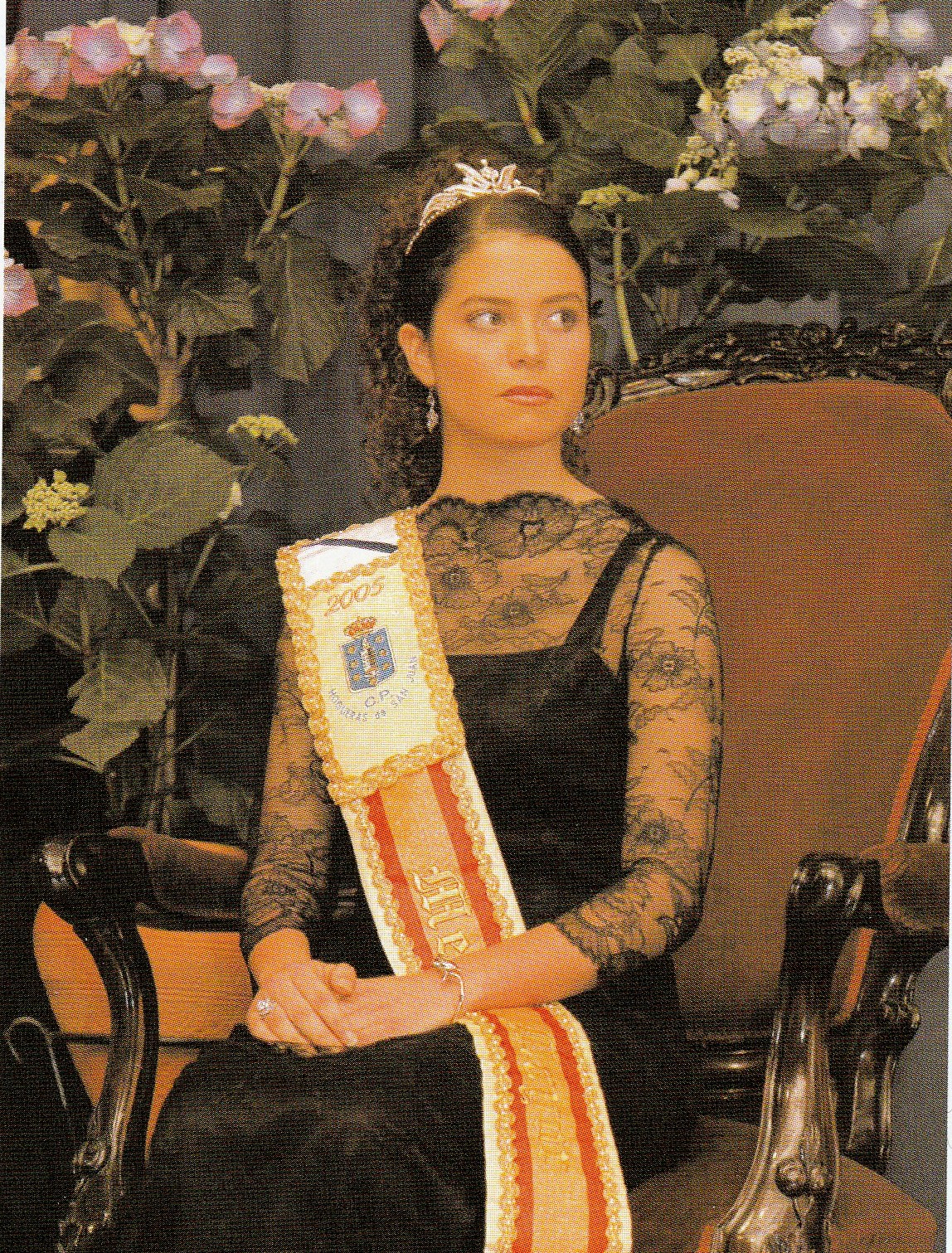 Meigas: 2005. Laura Rey González. XXXVI Meiga Mayor.