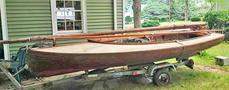 Classic International 14 dinghy: LS.S.A 14-foot dinghy uncovered in ...