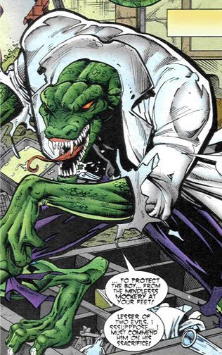 Dr. Kafka's Notebook: Connors, Dr. Curt (aka, "The Lizard")