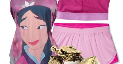 The Joy of Disney: {Mulan}: Mulan -- Activewear