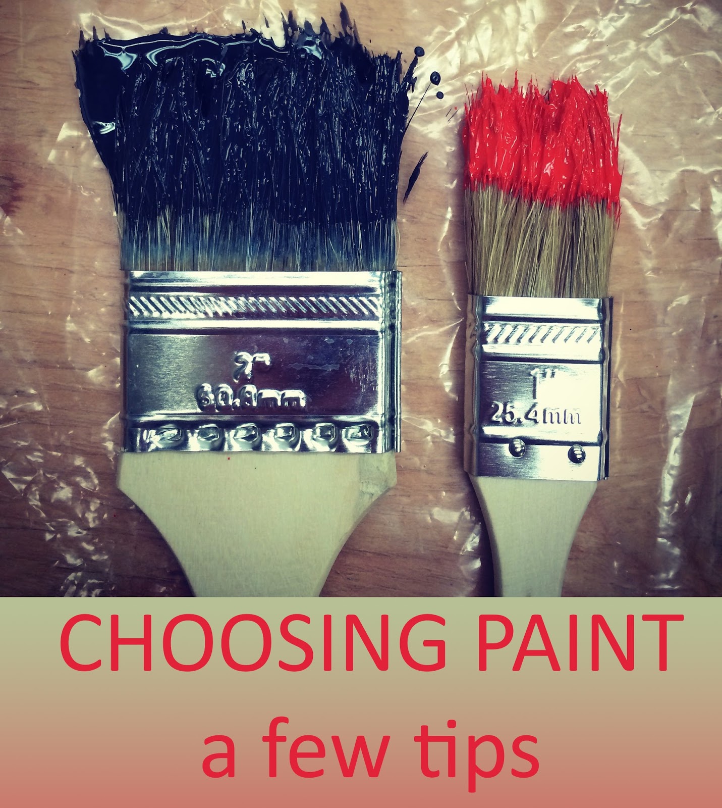 Military Mama Musings: Choosing Paint - a few tips