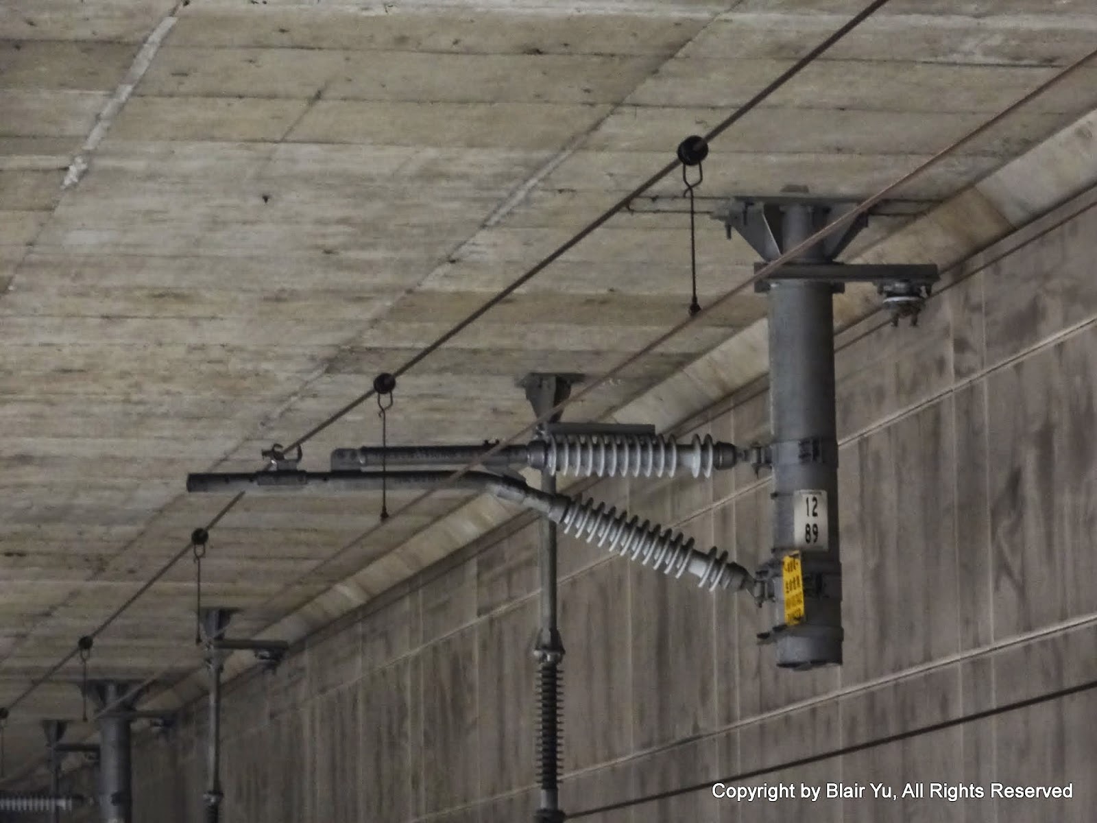 Blair's 鐵道攝影: 台灣高鐵架空電車線 THSR Overhead Contact System (OCS) / Overhead Line