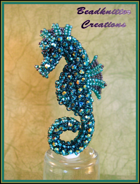 Bead Knitter Gallery: Luis the Seahorse