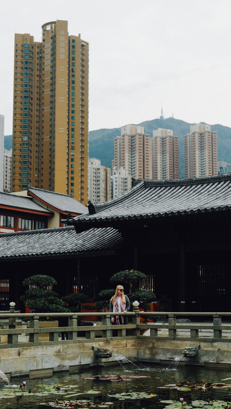 The Blush Blonde: Season Transition at Chi Lin