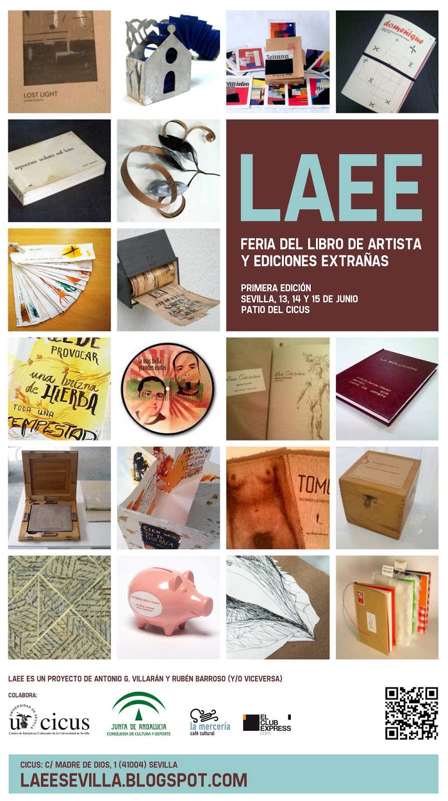 Cangrejo Pistolero Ediciones OFICIAL: PROGRAMACIÓN LAEE, I Feria de ...
