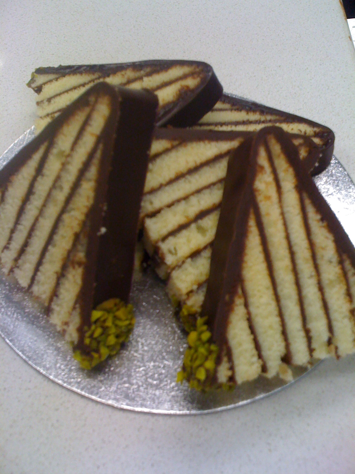 Early Chef's Life: Cordon Bleu Diary: Dobos Chocolate Slice- Things are ...