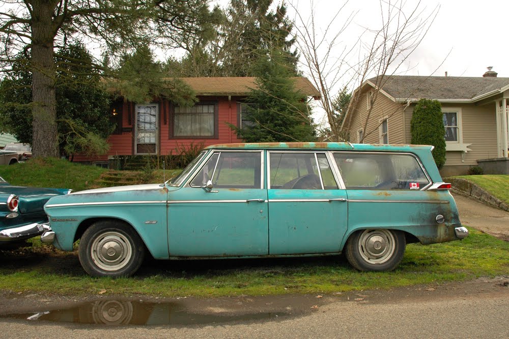 OLD PARKED CARS.: Studebaker Preserve, Part 5 of 6: 1964 Wagonaire ...