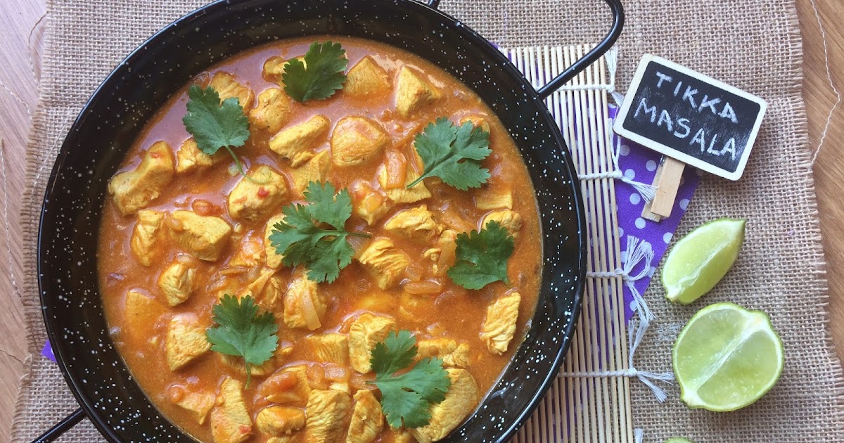 Pollo tikka masala (receta hindú). Cocinas del Mundo
