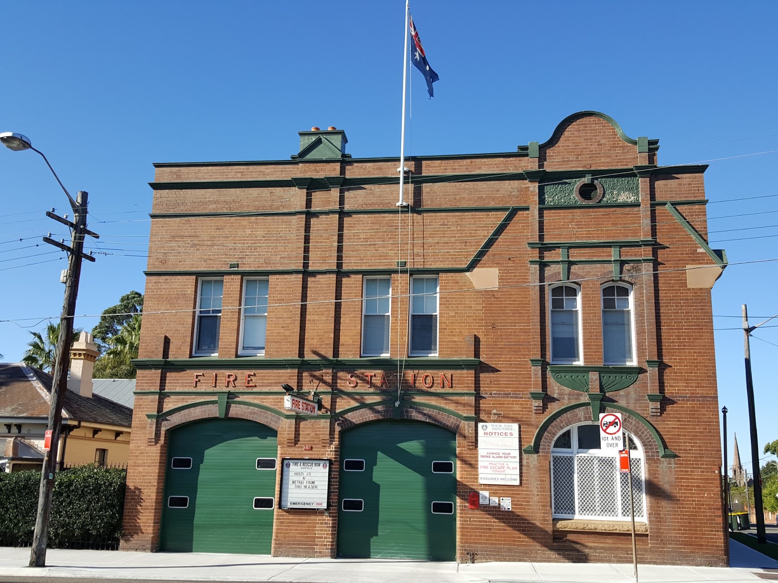 Sydney - City and Suburbs: Ashfield, fire station