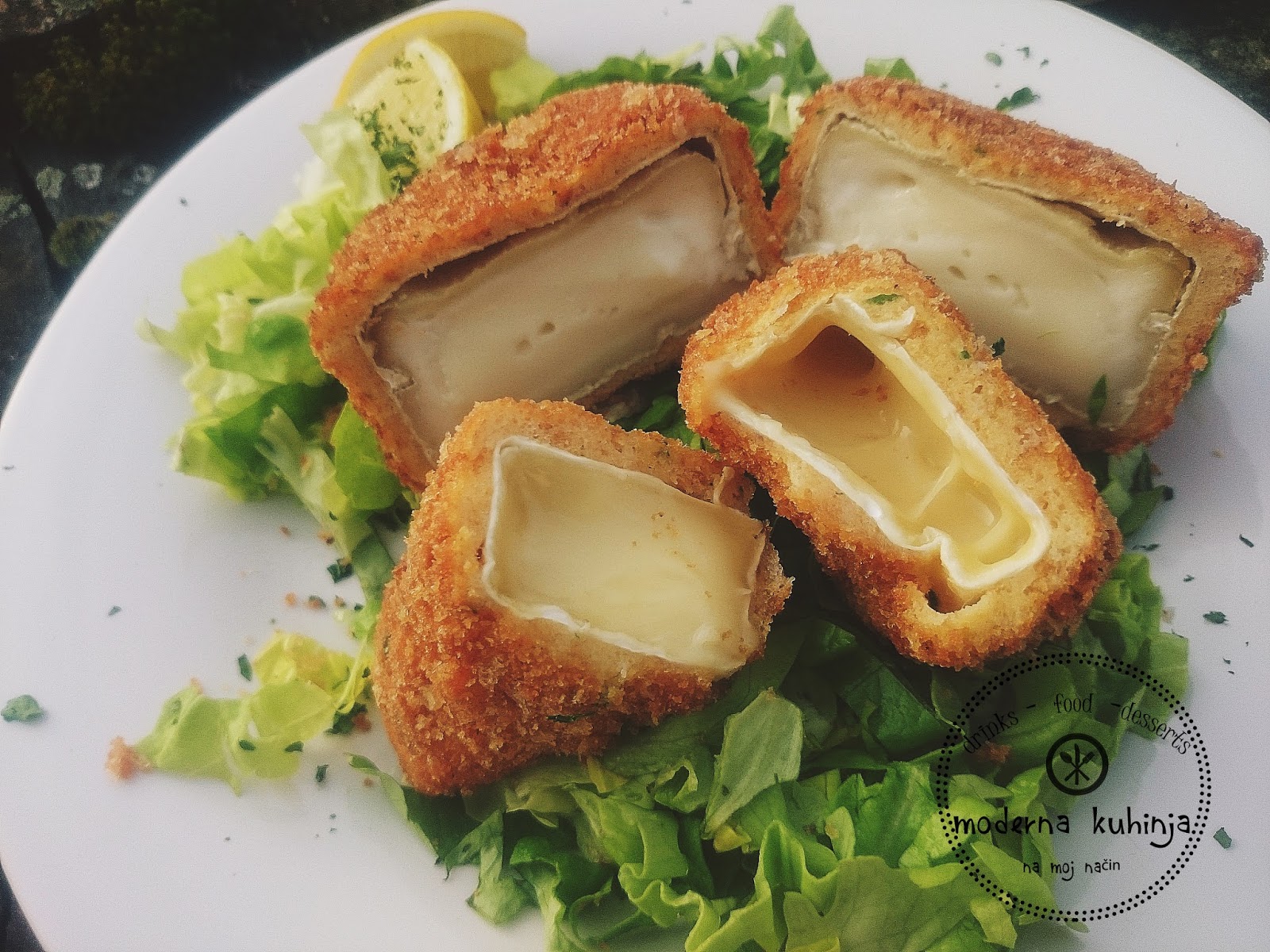 [ Tehnike prženja:] Prženi sir - Moderna kuhinja - na moj način