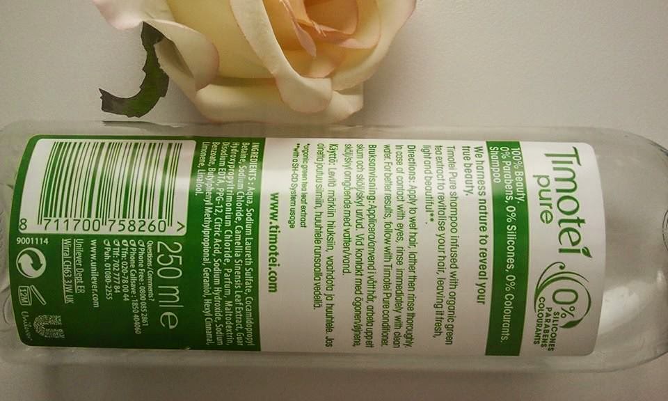 Joanna's cosmetics: Timotei pure shampoo-good for the hair or good for ...