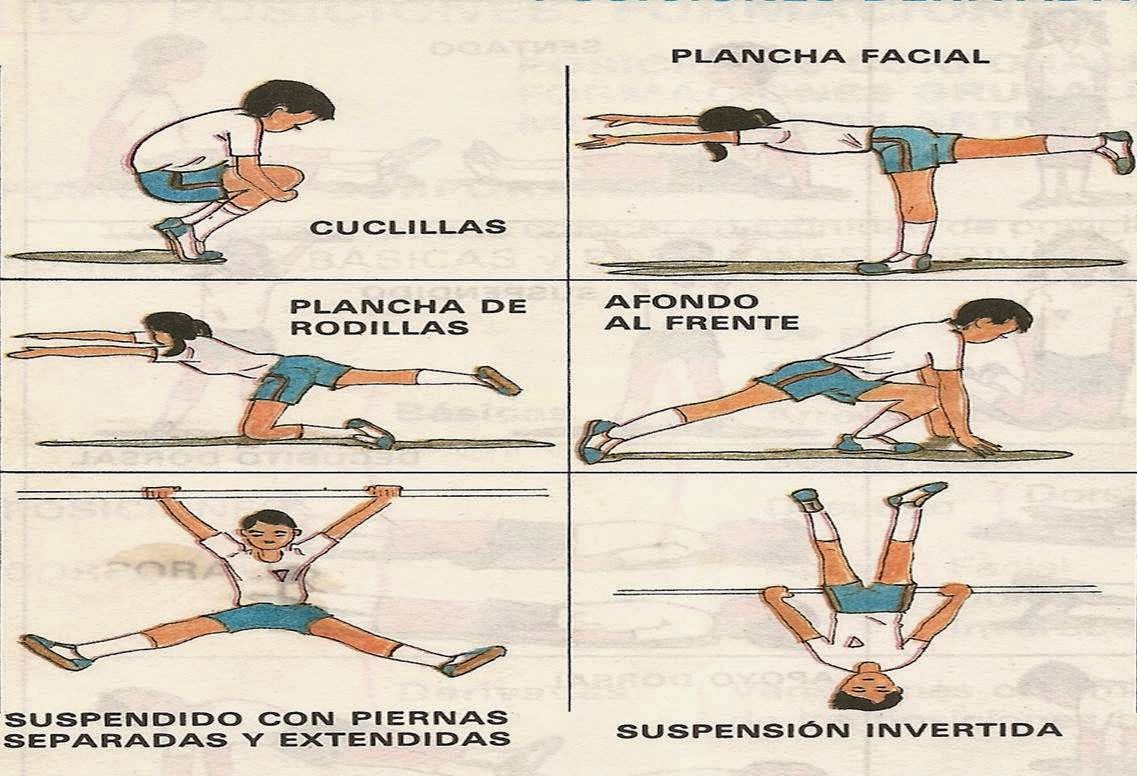 Posiciones corporales (Básicas y derivadas) - ODuBer CiTy