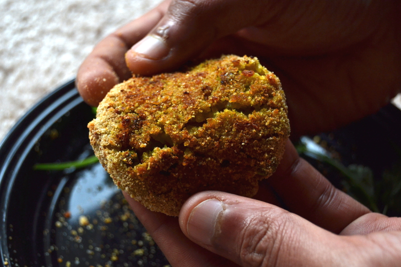 Baked Aloo Tikki | Veggie Cutlets | Potato Patties | Forks N Knives