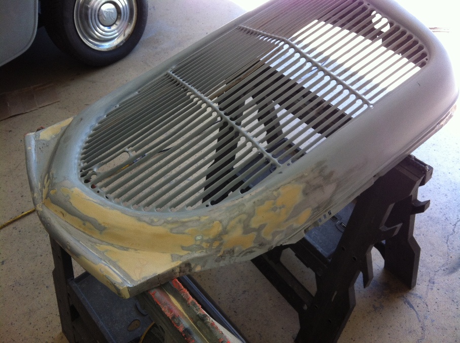 1935 Ford Pickup: Finishing up the Grill