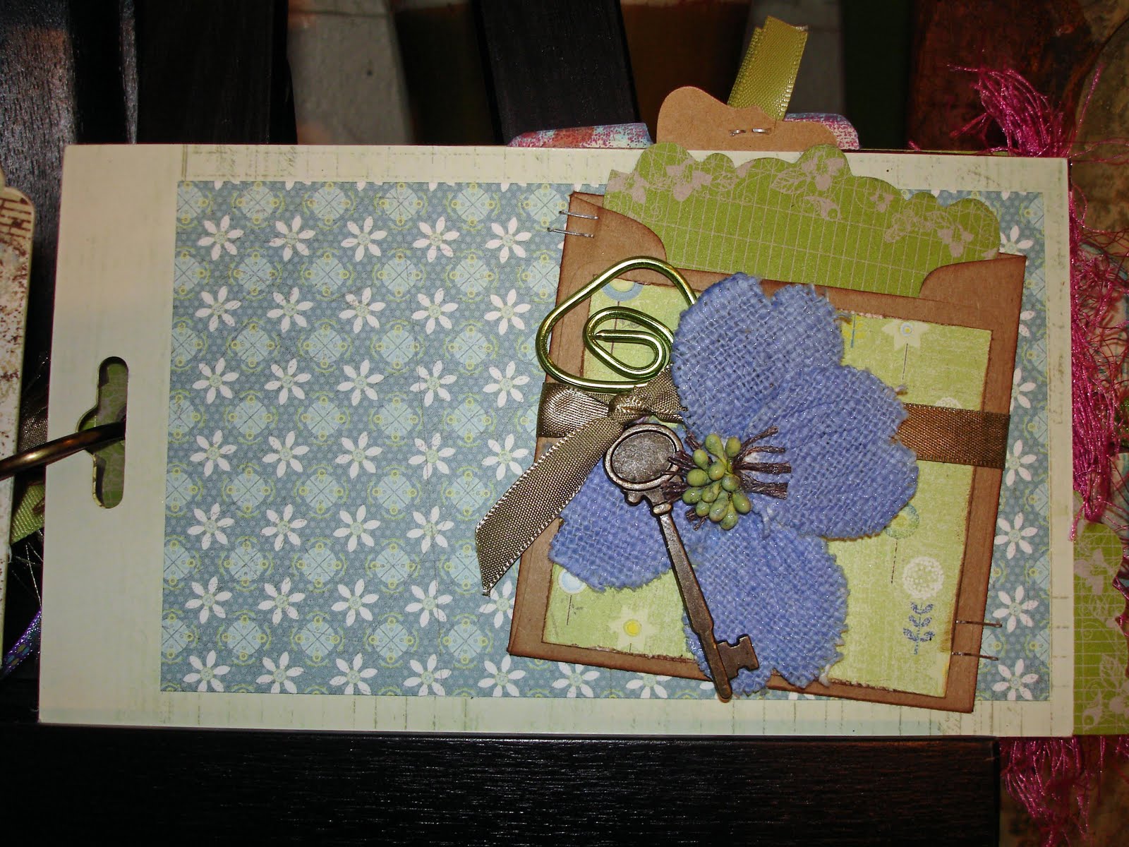Scrapbooking Techniques: "Unusual" Mini-Album Blog Hop!