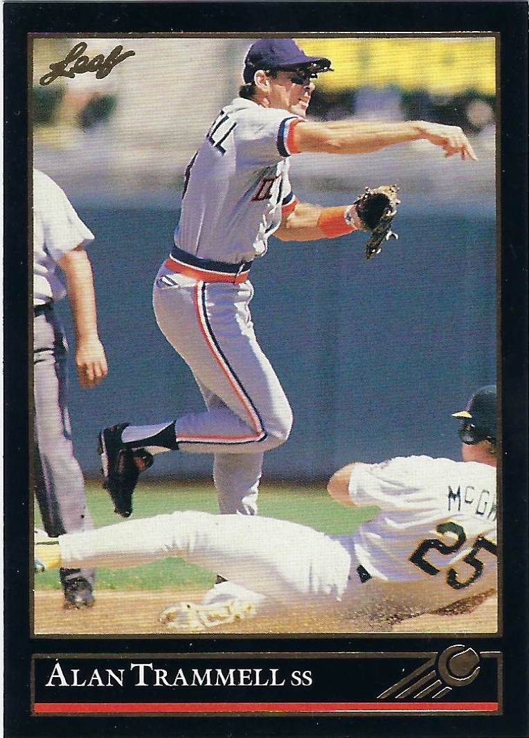 Cardboard Greats: Top 5 Cards: Alan Trammell
