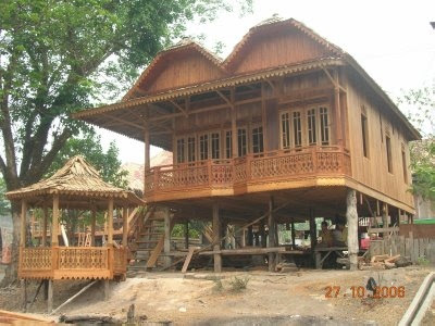 Rumah Panggung (Rumah Adat Sulut): Gambar Rumah Panggung