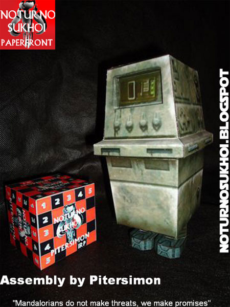 Papercraft - Star Wars GNK Power Droid - Papercraft4u | Free ...