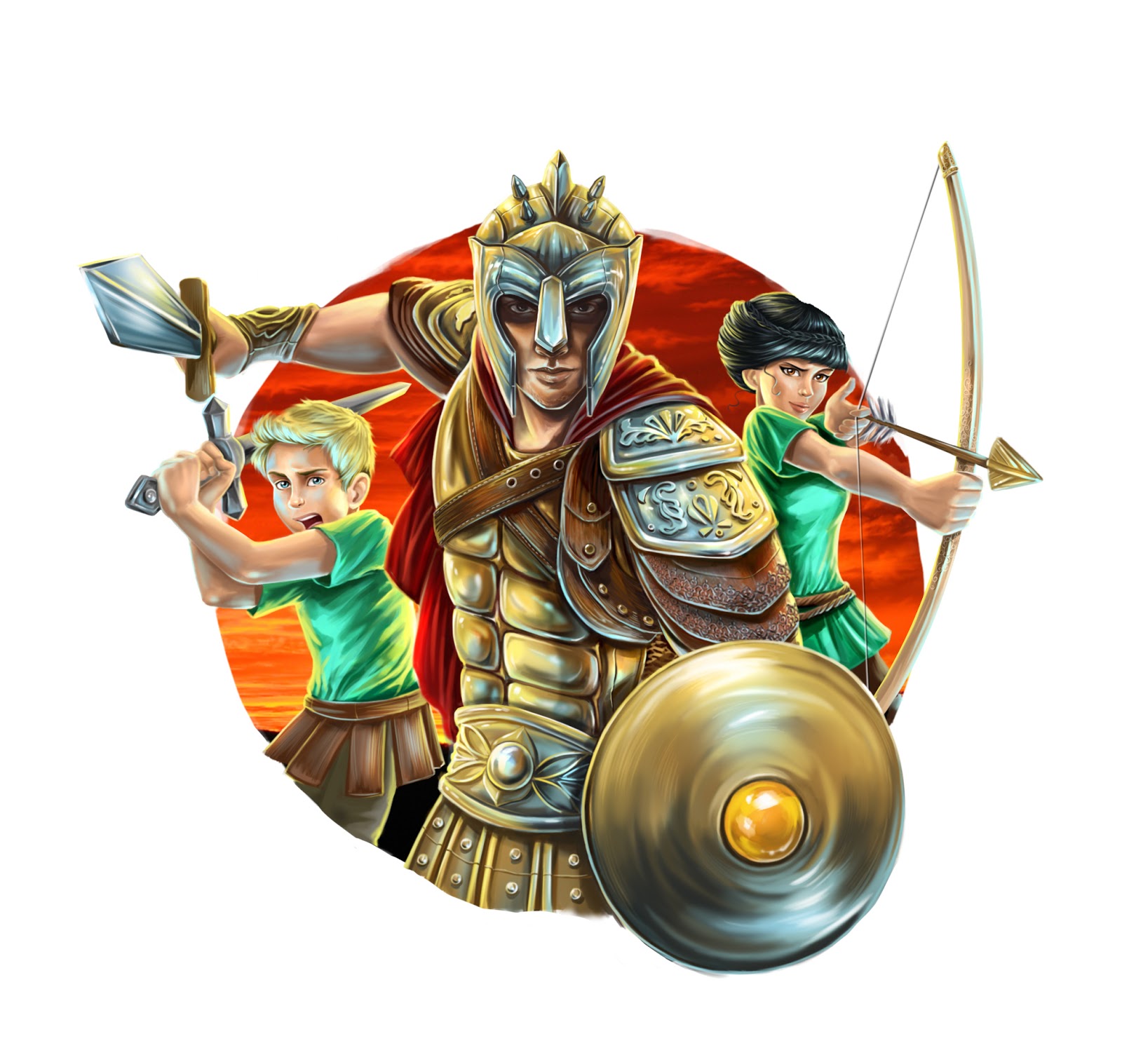 Oda Sonju Illustration: Time Hunters