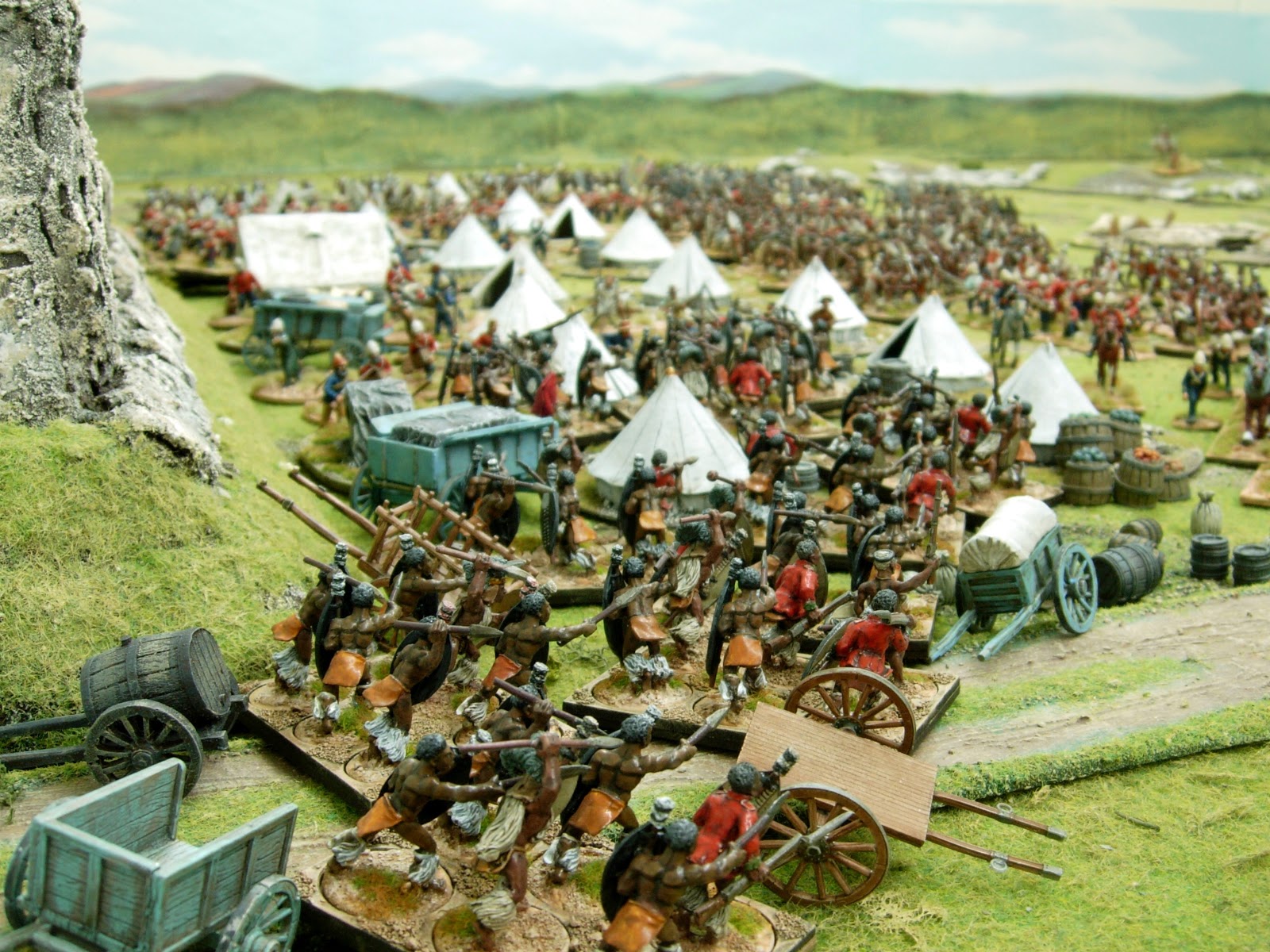 Wargaming with Silver Whistle: BATTLE OF ISANDLWANA part four-The ...