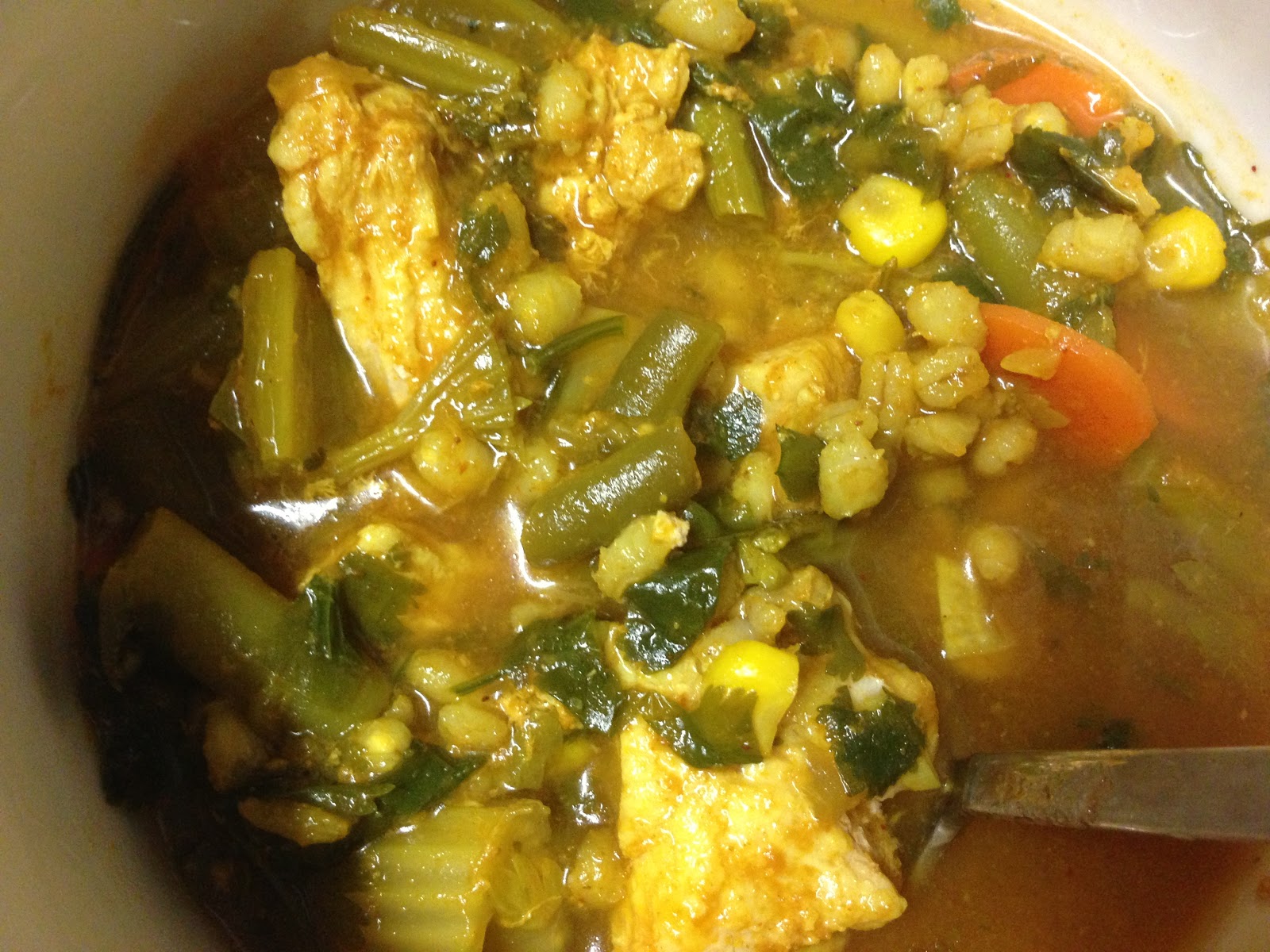 Slender Eats: Baja Chicken Soup