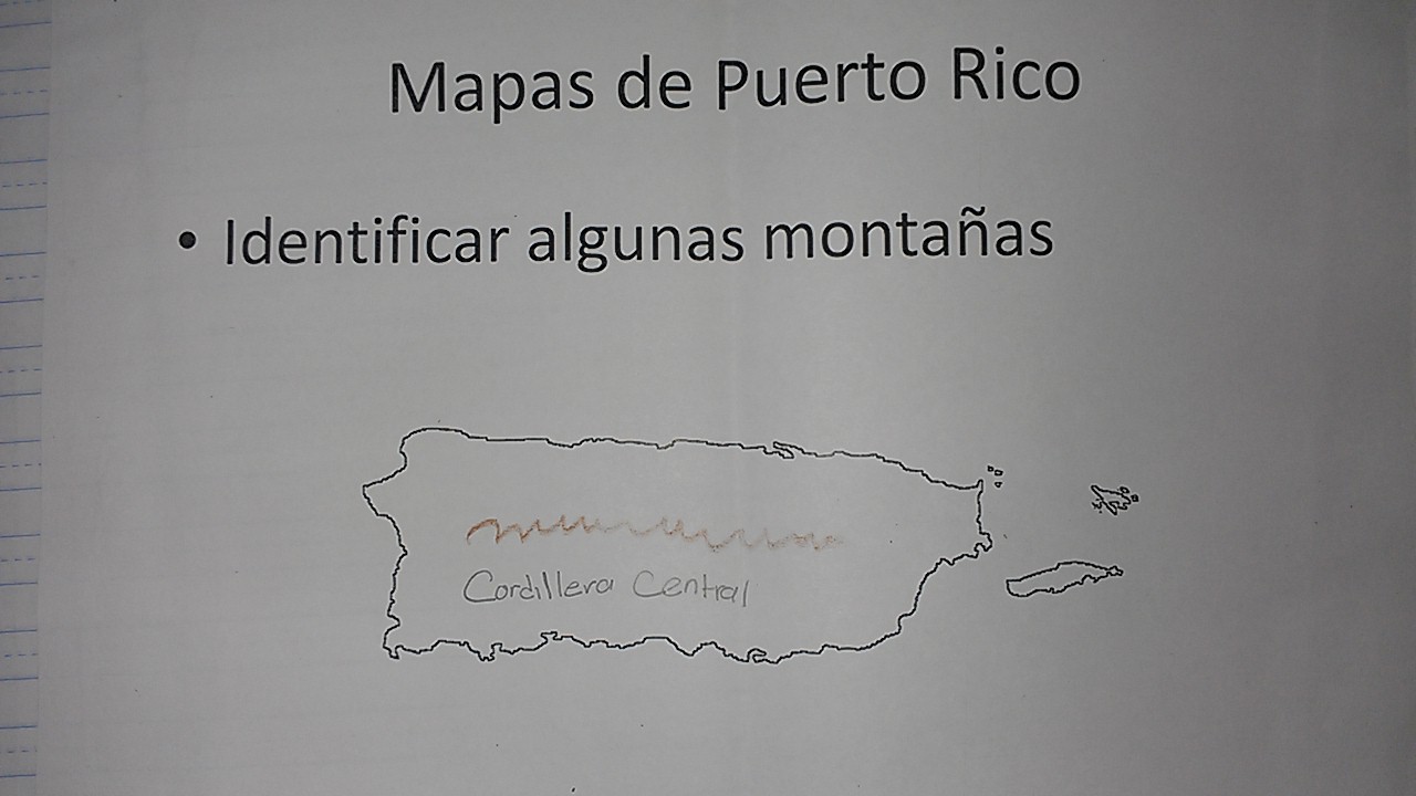 EDU 622; ESTUDIOS SOCIALES: Cartografía y geografía de Puerto Rico para ...