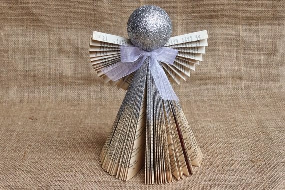 How to Recycle: Recycled Christmas Angel Ornaments