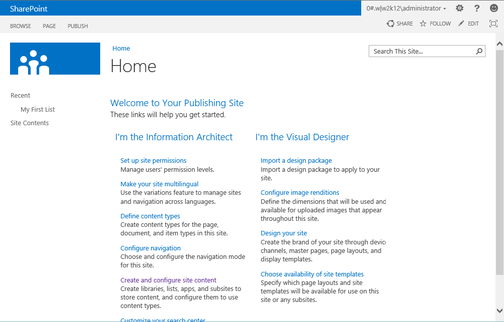 Young's SharePoint: SharePoint 2013 OOB Look and feel with Publishing ...