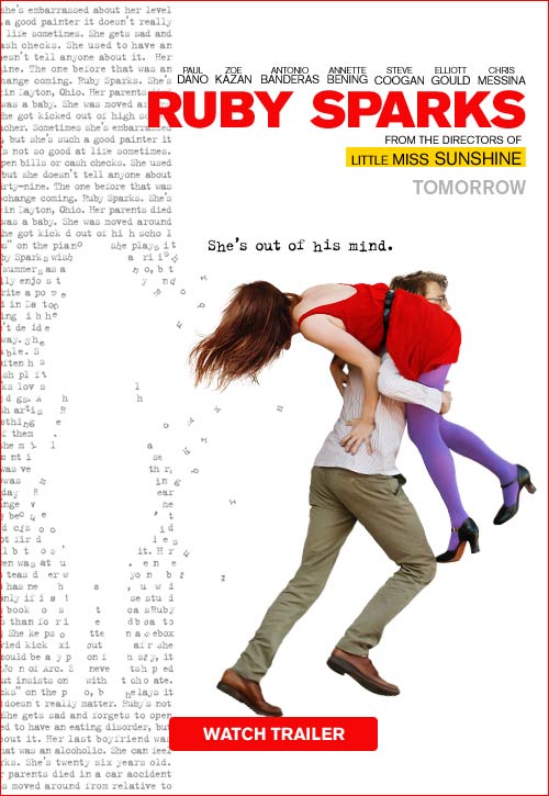 Ruby Sparks: Llevando el romance de la ficción a la realidad
