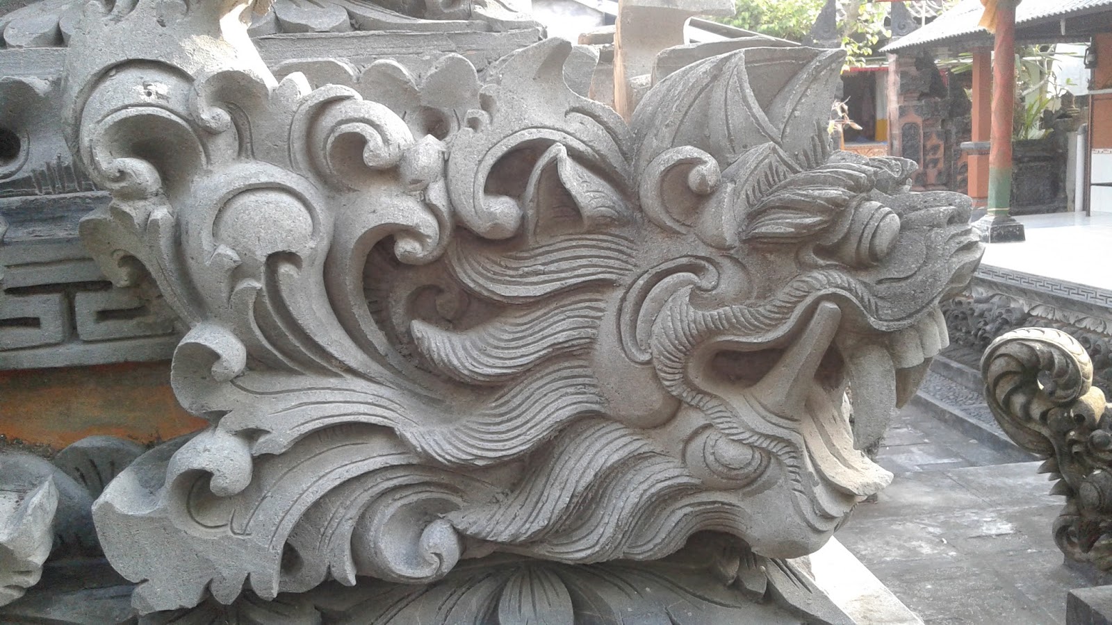 Ukiran Pasir Bali: Ukiran Barong Unik