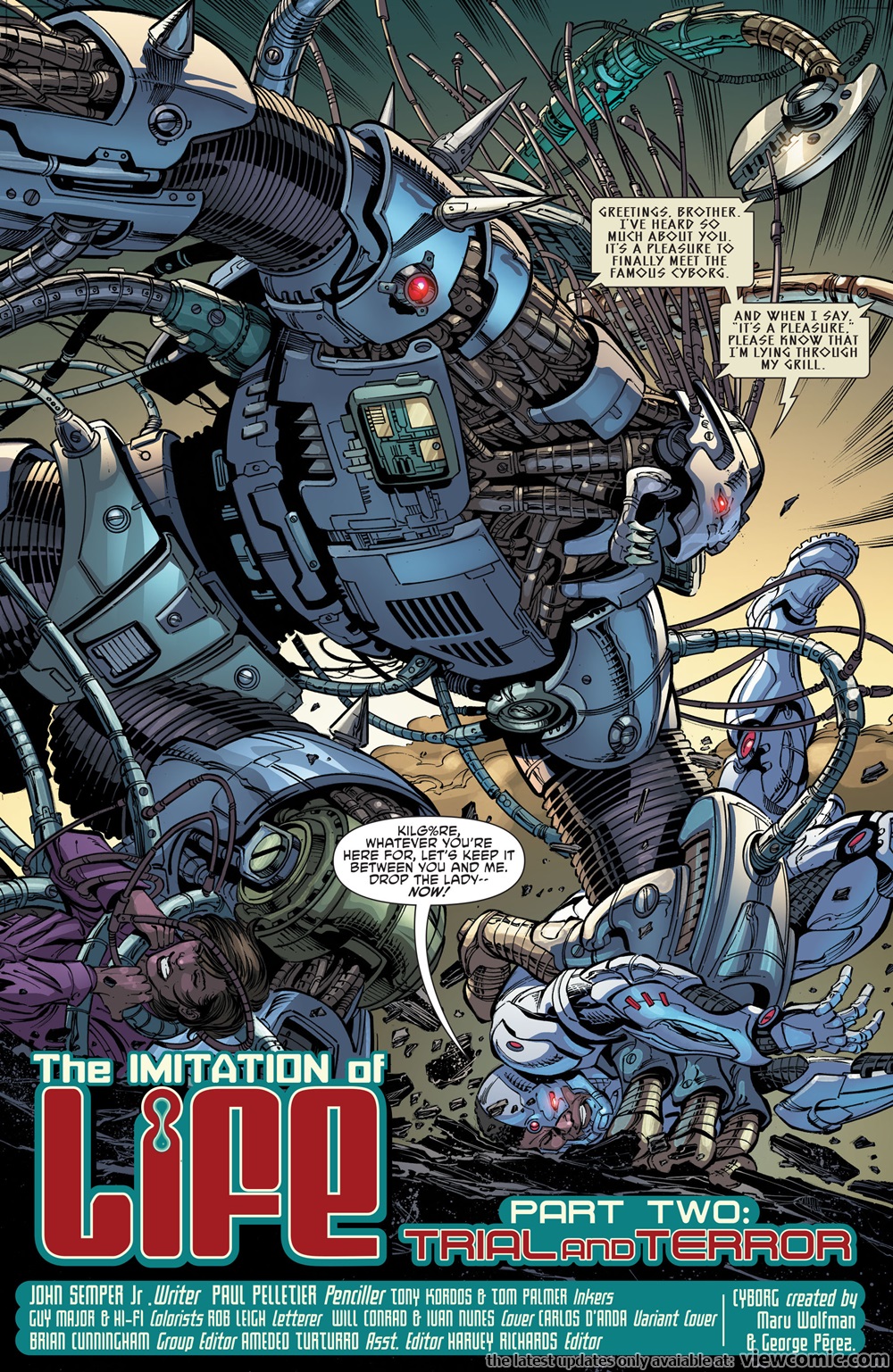 Cyborg V2 02 2016 Read Cyborg V2 02 2016 Comic Online In High Quality Read Full Comic Online