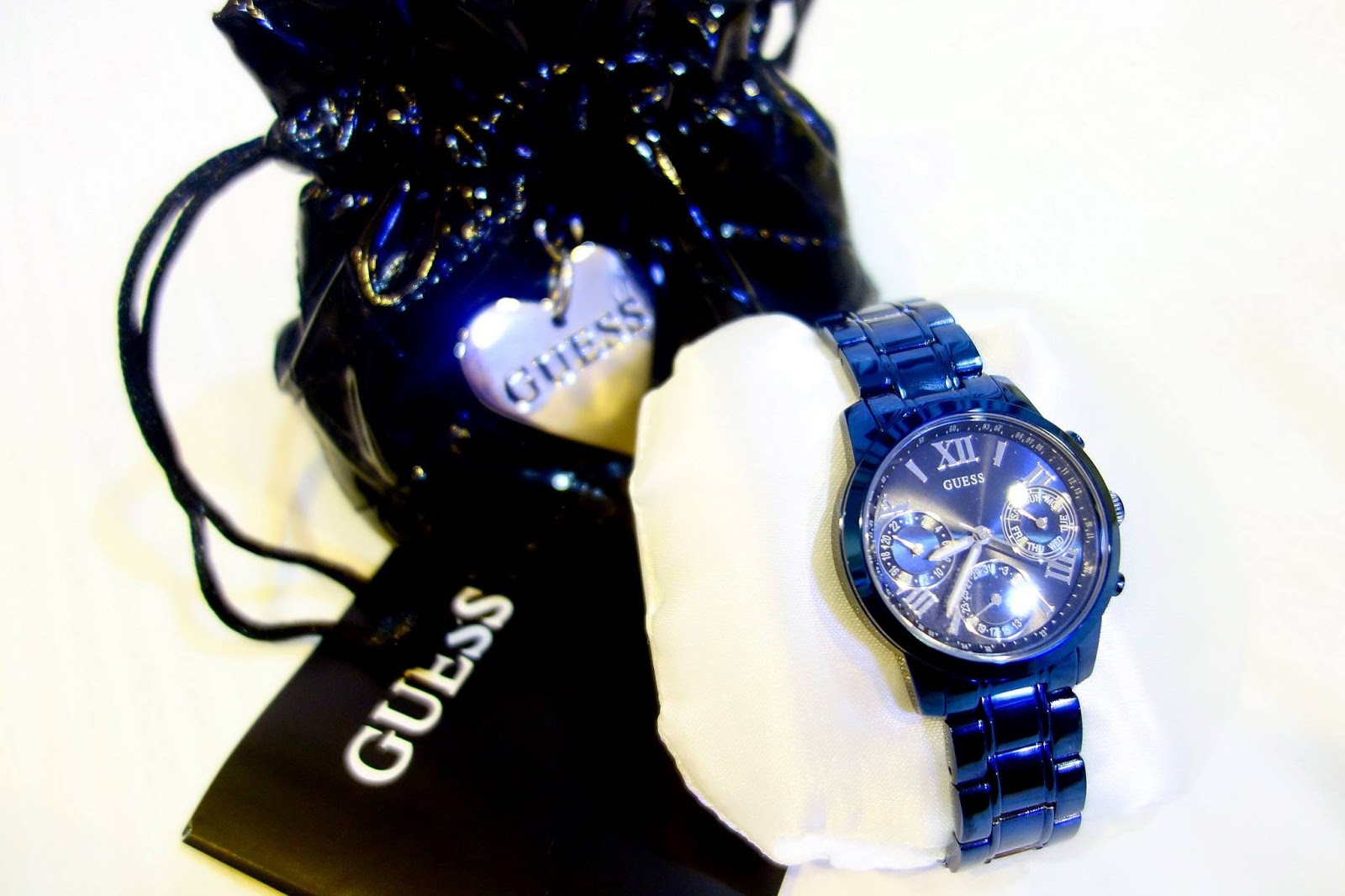 GUESS Blue Timepiece Collection ~ Stephanie Lim