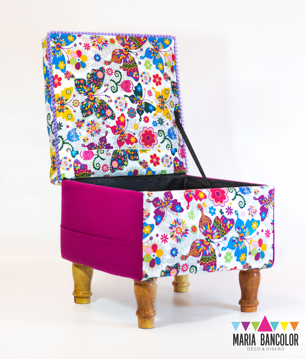 Daff Lifestyle: Los Puff con estilo y diseño único de Maria Bancolor