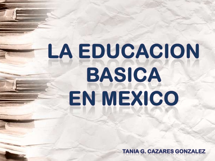 Niveles de educación básica en México