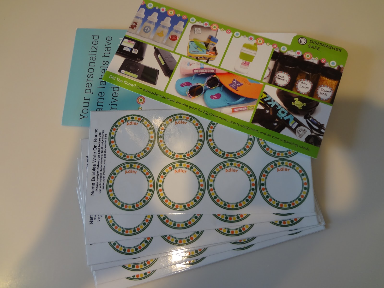 Name Bubbles Review and Giveaway - Mommy's Block Party