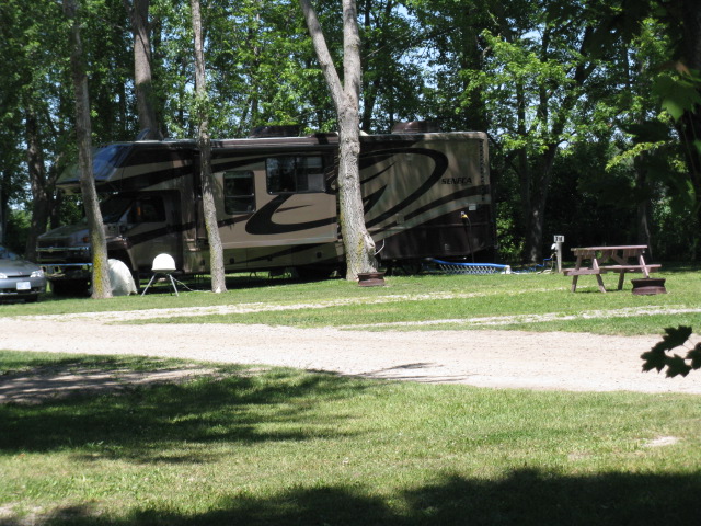 Gone RVing!: Camped at Lake Huron Resort