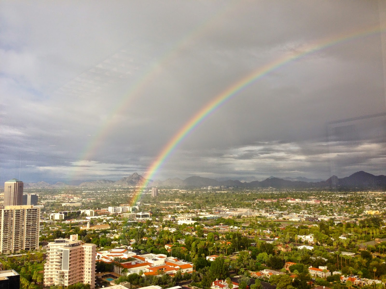 Scottsdale Daily Photo: Photo: Yesterday's Double Rainbow in Central ...
