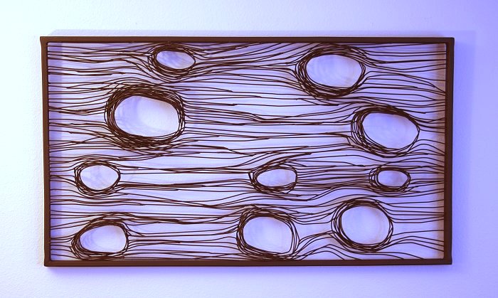 holly (like "hollywood"): Linear sculptures!