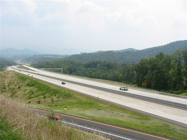 I-26 in Madison County - A highway through the Heavens of North Carolina